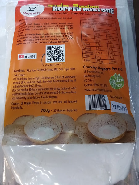 Crunchy hoppers - hopper mixture – Curry Stuff